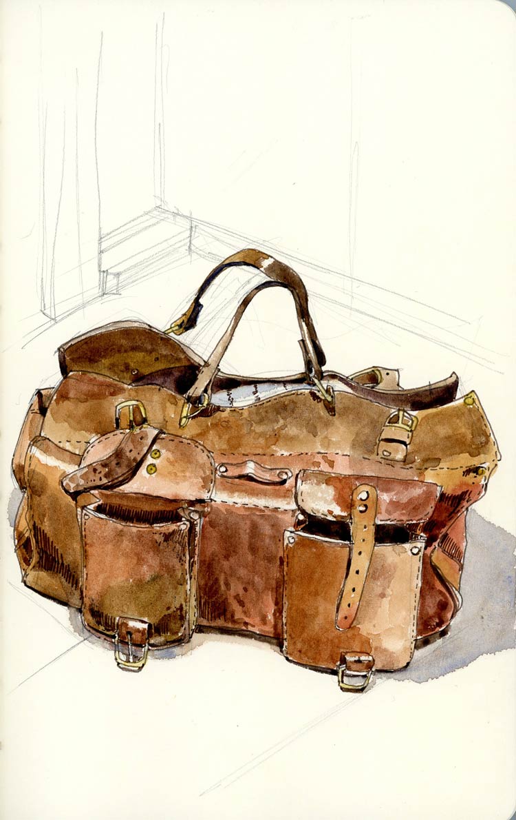 Old bag | Shari Blaukopf's Sketchbook