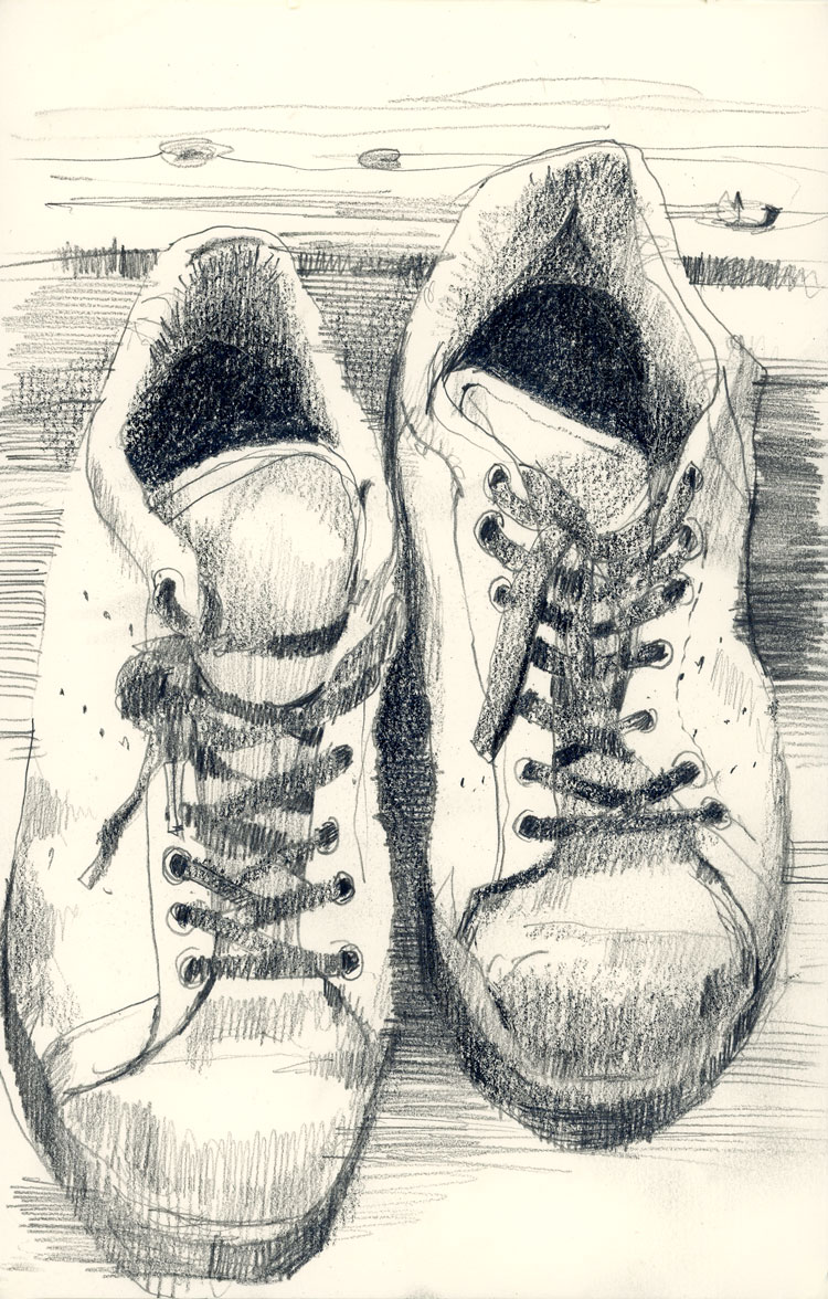 Dirty shoes | Shari Blaukopf's Sketchbook