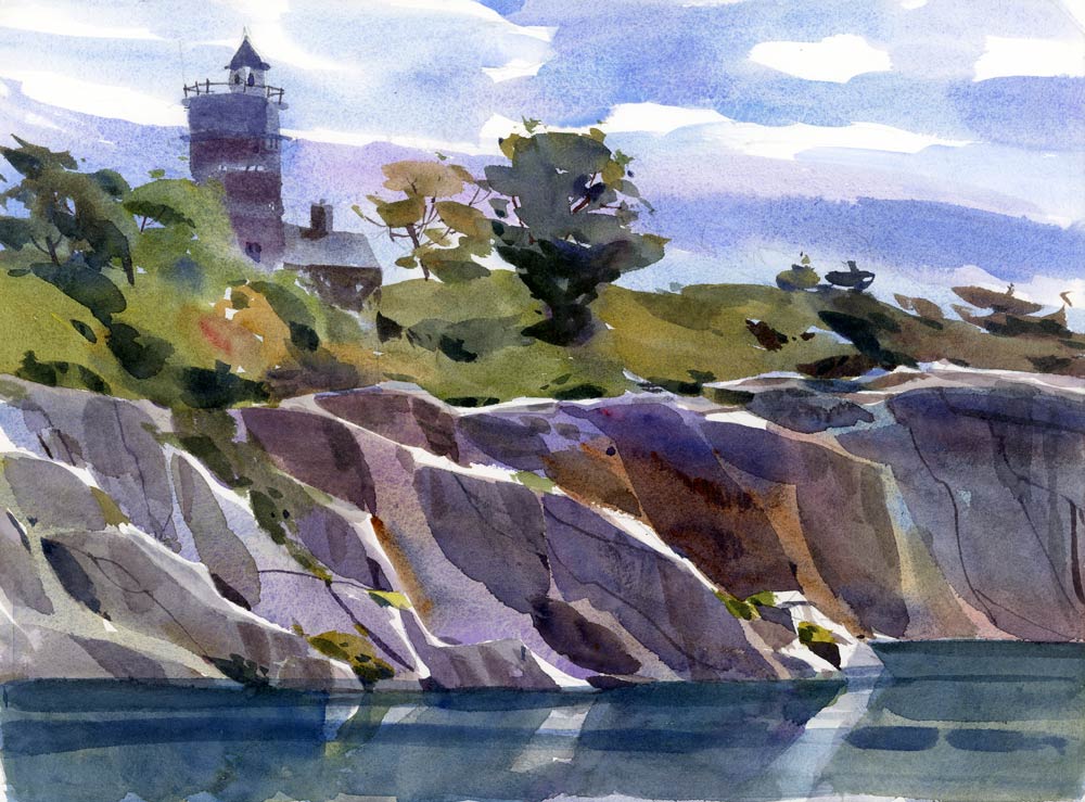 Halibut Point | Shari Blaukopf's Sketchbook