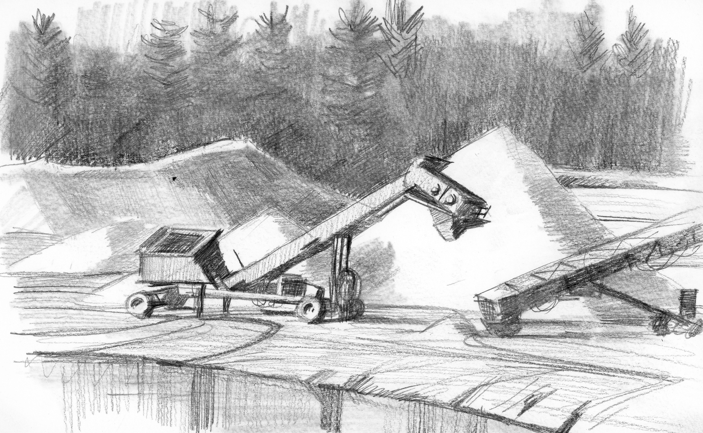 Sand pit | Shari Blaukopf's Sketchbook